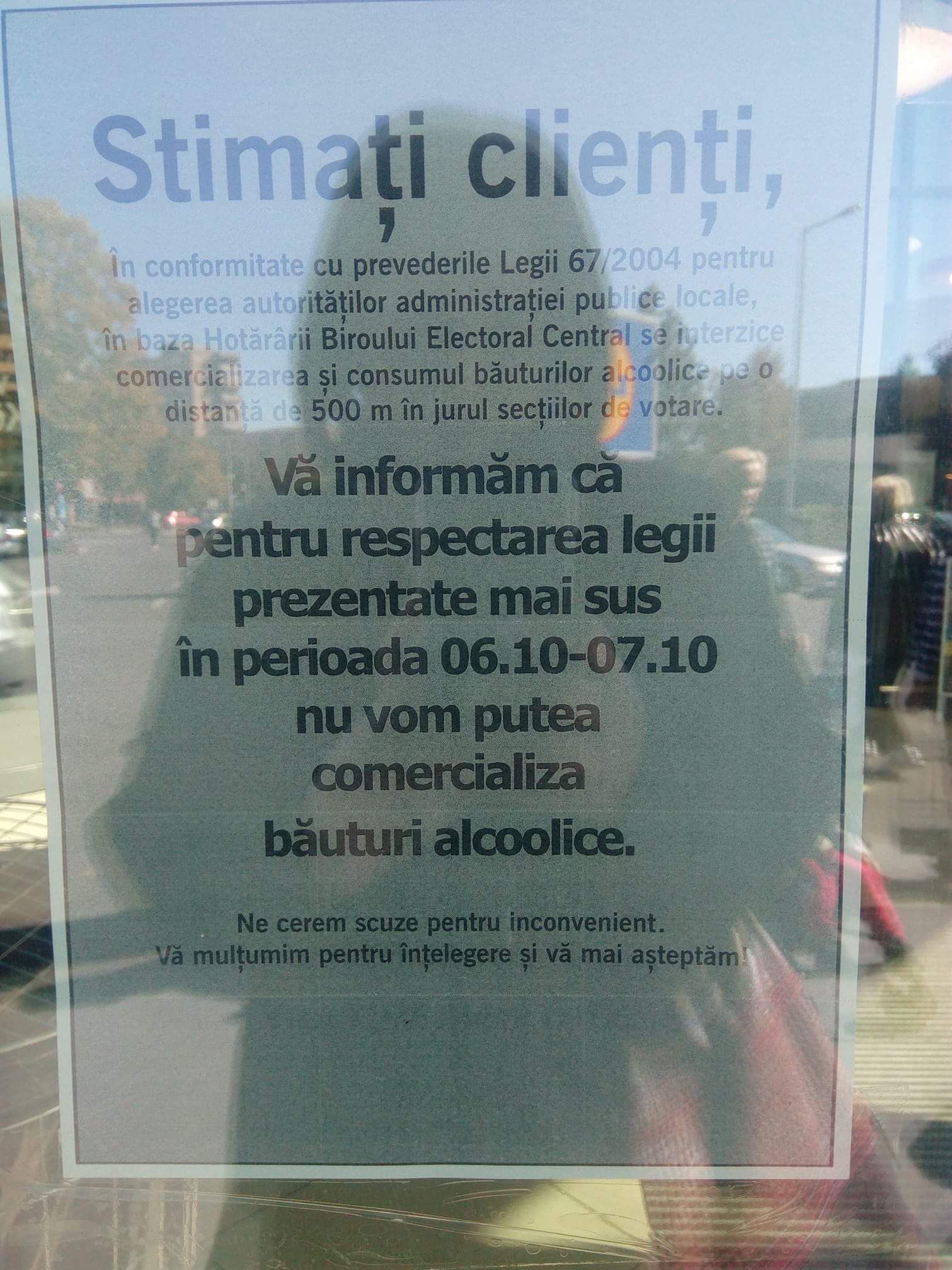 FOTO. Efectele referendumului. Fără alcool în unele supermarket-uri din ...