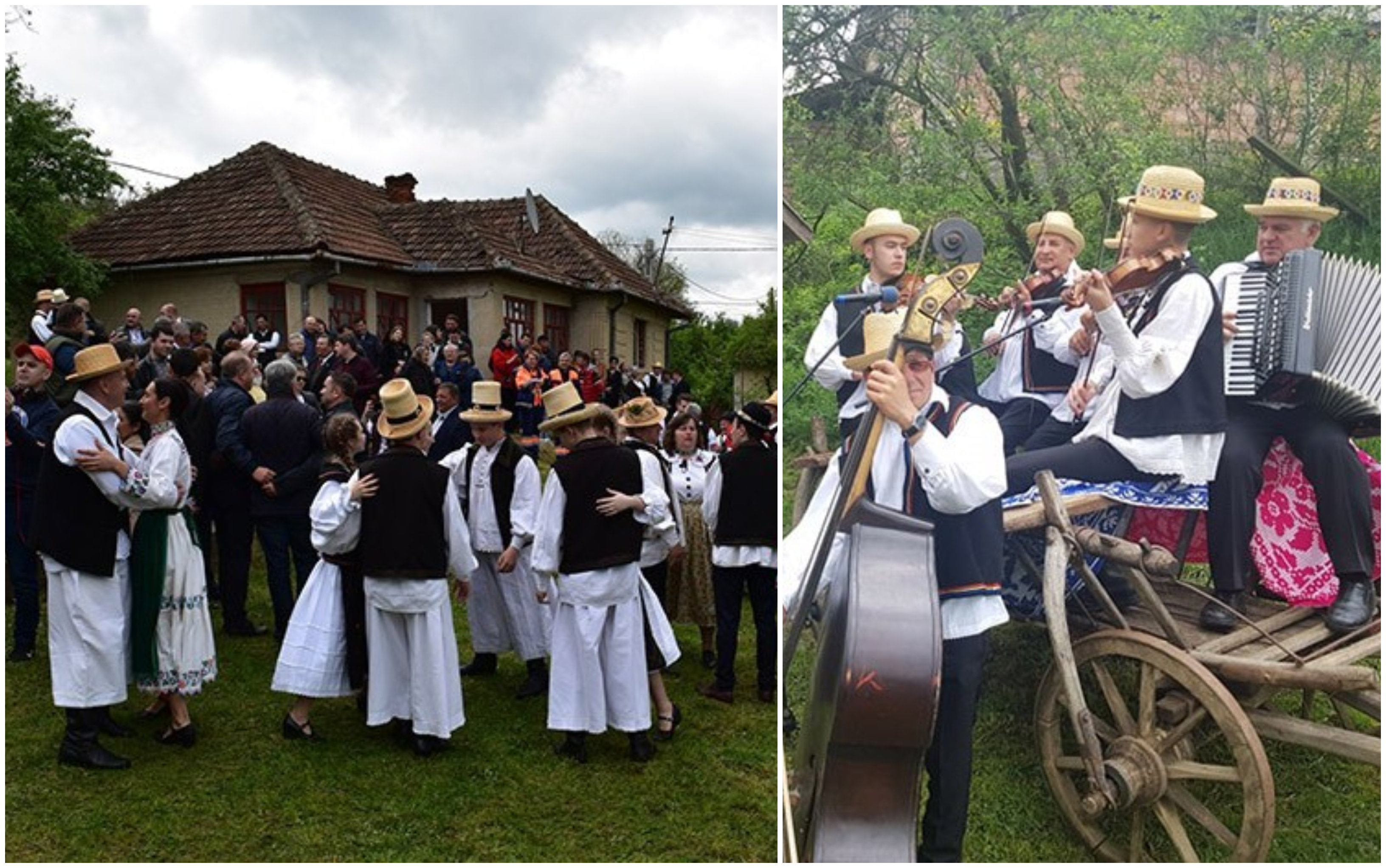 FOTOREPORTAJ. Cel mai spectaculos obicei din Țara Codrului: Danțu` la ...