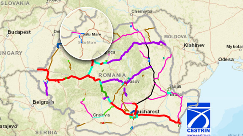Harta interactivă: Proiectele de autostrăzi și drumuri expres, cu ...