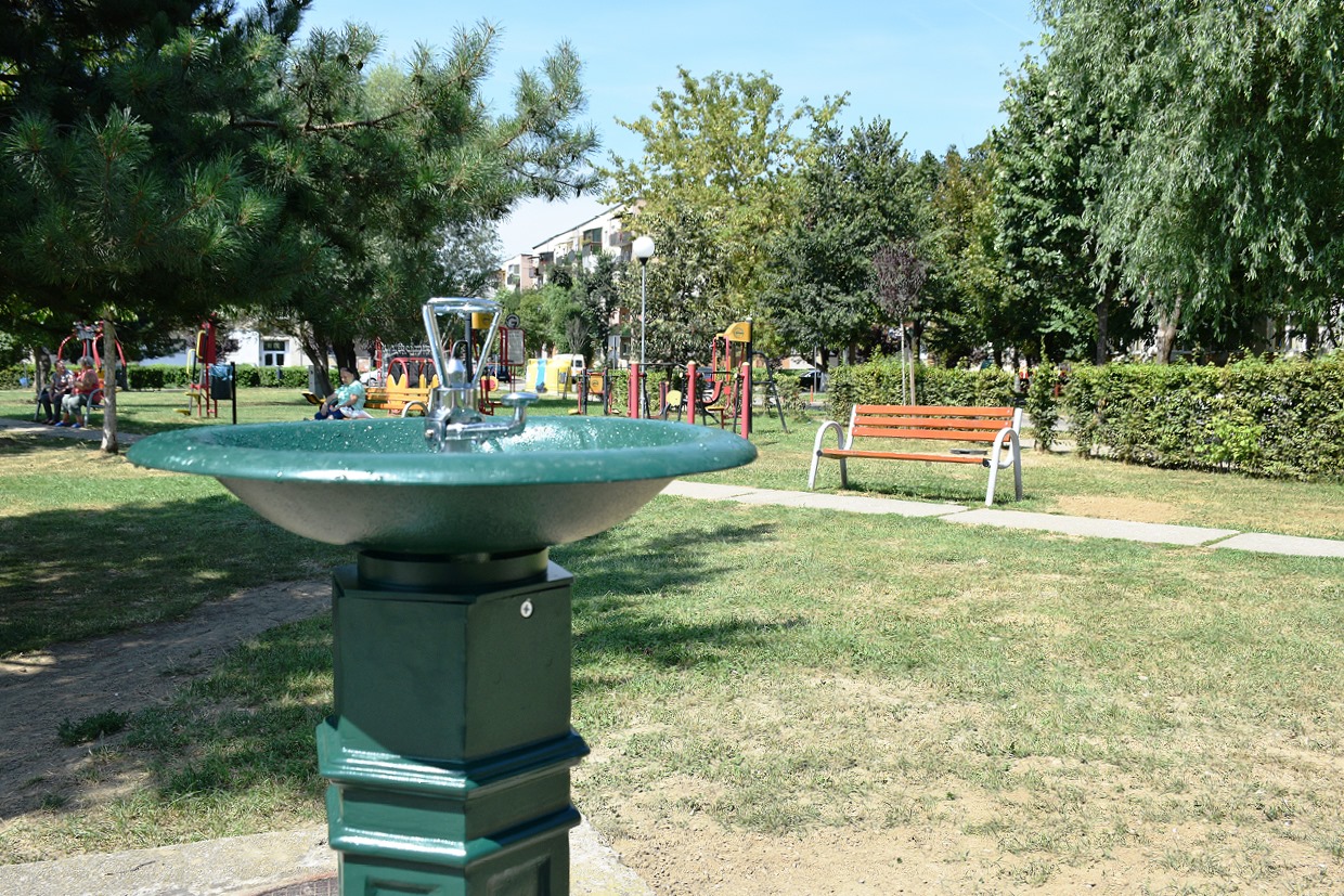 FOTO. Noi cișmele amplasate în cele mai importante zone din municipiul ...