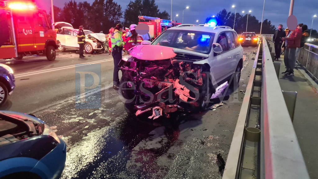 FOTO/VIDEO. Poliția explică tragedia de pe Podul Decebal. Un șofer a ...
