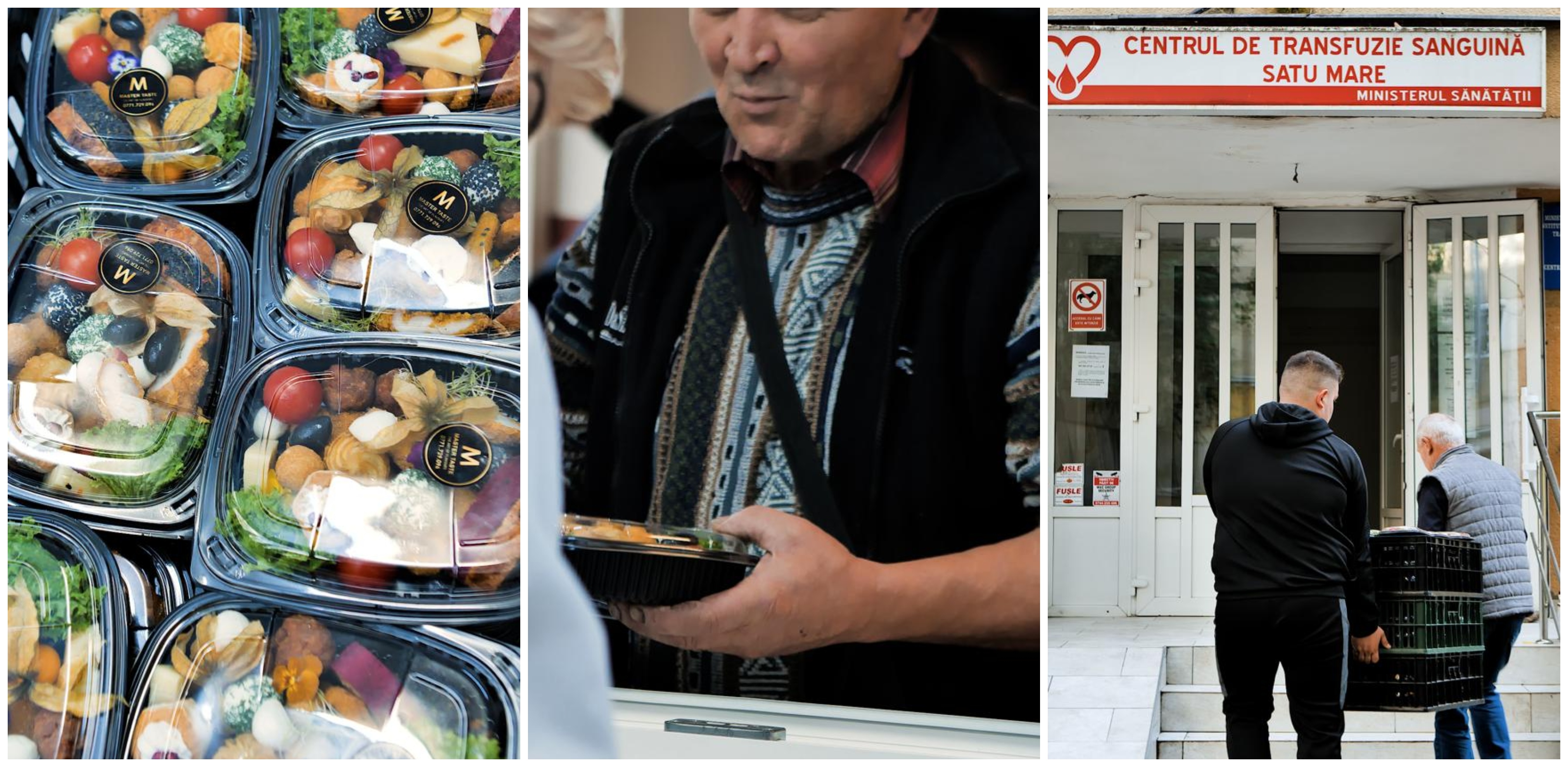 FOTO/VIDEO. Gest deosebit! Master Taste a oferit GRATUIT meniuri celor ...
