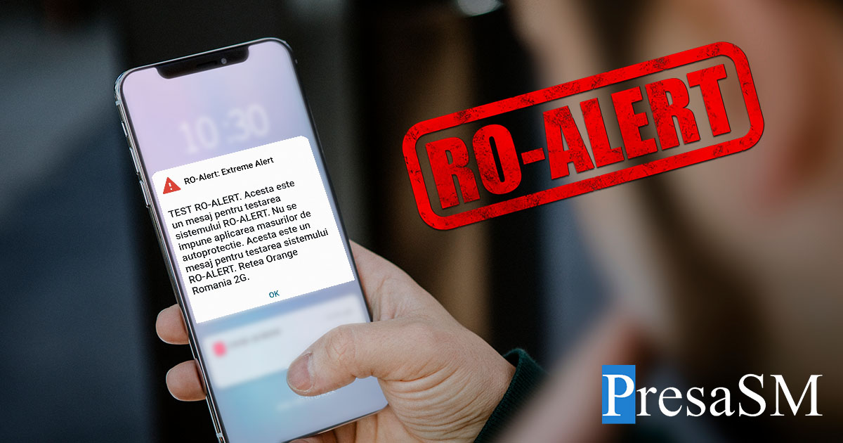 Noi mesaje RO-Alert, cu sunete diferite în funcţie de gravitatea ...